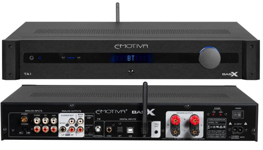Emotiva BasX TA1 wzmacniacz.